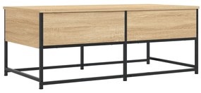 Konferenční stolek dub sonoma 100 x 51 x 40 cm kompozitní dřevo - Default Title