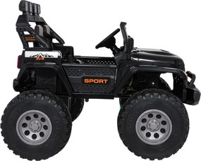 Elektrické autíčko Extreme Sport 4x4 černé