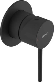 Sapho Ultramix - Sprchová baterie pod omítku, s tělesem, matná černá UT041B