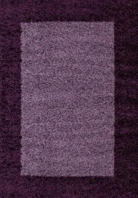 Hans Home | Kusový koberec Life Shaggy 1503 lila - 60x110