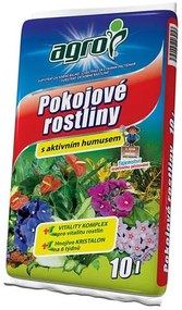 Substrát pro pokojové rostliny AGRO 10l