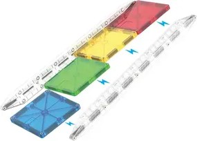 MAGNA-TILES Magnetická stavebnice Rail Racers / 33 dílů / od 3 let