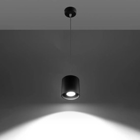 Sollux Lighting Závěsné svítidlo ORBIS 1 černé