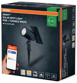 Osram - LED RGBW Stmívatelná solární lampa SMART+ SOLAR LED/0,6W/3,7V IP44