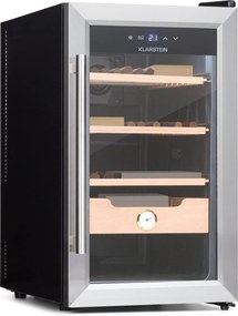 Klarstein El Presidente 48, humidor na doutníky, 48 l, 3 zásuvky, 1 přihrádka z cedrového dřeva