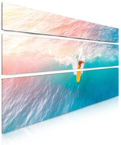 Malvis ® Vícedílný obraz Surfař Velikost (šířka x výška): 160x100 cm