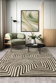 Tribeca Design Kusový koberec Jigsaw Curve Forest Rozměry: 200x290 cm