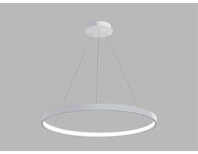 LED 2 Závěsné vnitřní stropní svítidlo CIRO P.80 cm bílé - TRIAC stmívání