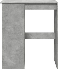 vidaXL Barový stůl s regály 90 x 47,5 x 103,5 cm kompozit [854337] Barva: kouřový dub
