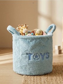 Sinsay - Úložný koš s nápisem TOYS - světle modrá