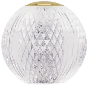 Rustikální stolní lampa Brillante 9 zlaté