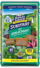 Hoštický substrát Substrát pro jehličnany a jiné okrasné rostliny 40 l