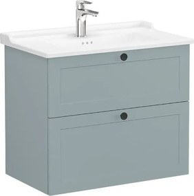 VitrA Root koupelnová skříňka s umyvadlem 80x67x46 cm zelená mat ROOTC80GINTC