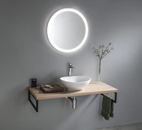 Aqualine Sapho, VEGA pracovní deska 125x45cm, dub platin