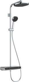 Hansgrohe Activera S - Sprchový set s termostatem, průměr 24 cm, 2 proudy, EcoSmart, chrom 28638000