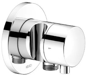 Keuco IXMO - Uzavírací a přepínací ventil pod omítku, 2 výstupy, s připojením a držákem sprchy, chrom 59557011201