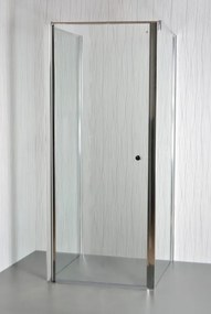 ARTTEC Sprchový kout nástěnný jednokřídlý MOON B 3 čiré sklo 80 - 85 x 86,5 - 88 x 195 cm XMOO0013