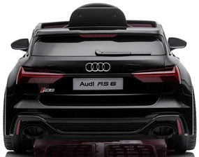 Elektrické autíčko Audi RS 6 černé