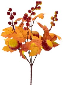 Podzimní vývazek z javorových listů 35 cm