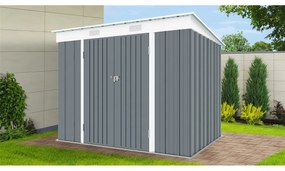 Riwall PRO RMSP 6x8 Anthracite zahradní domek kovový 2,4 x 1,8 m s pultovou střechou antracit