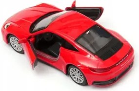 Welly Porsche 911 Carrera 4S 1:34 červená