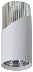Stropní svítidlo Neo, 1x bílé/chromové kovové stínítko