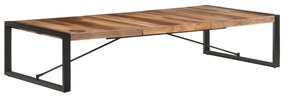 Konferenční stolek 180x90x40 cm masivní dřevo vzhled sheeshamu,  321590