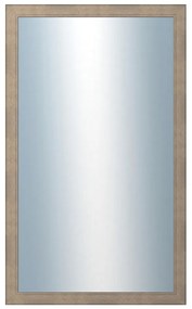 DANTIK - Zarámované zrcadlo - rozměr s rámem cca 60x100 cm z lišty ANDRÉ velká bronz (3159)