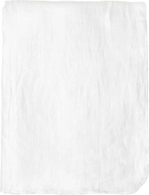 Lněný ubrus Broste GRACIE 160x200 cm bílý