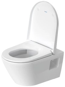 Duravit D-Neo - Závěsné WC Duravit Rimless s HygieneGlaze 370 x 480 mm, bílá 2587092000