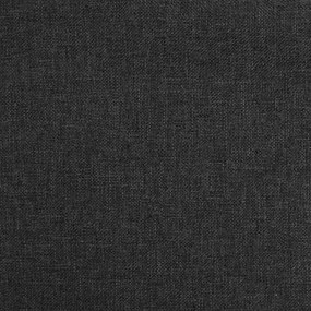 Houpací křeslo černé textil 329417