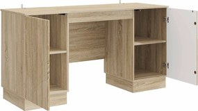 Stůl Dub sonoma 142,5 x 50 x 75 cm Kompozitní dřevo 3414623