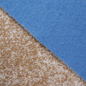 Spoltex, Metrážový koberec Milano 64 žlutý, na míru, šíře 4m,5m, žlutá, filc, dětský pokoj
