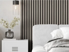 Mexen Lam-B, akustické stěnové lamely 275 × 30 cm, HDF deska 4 mm, technická dýha, dub popelavý, S100-275307-3015-005
