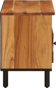 vidaXL TV skříňka 80x33x46 cm masivní akáciové dřevo [356872] Barva: Přírodní