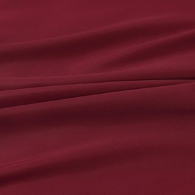 Goldea vánoční teflonová látka na ubrusy - vínová 160 cm