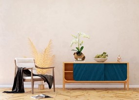 Samolepka na zeď Orchidej v Květináče | 42.5 x 65 cm | DSM3430