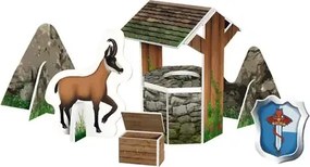 TREFL Stavebnice BRICK TRICK Pevnost M / 220 dílů