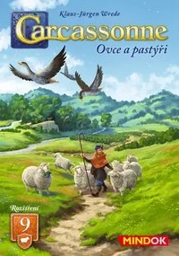 MINDOK Rozšíření Carcassonne: Ovce a pastýři / Společenská hra / 9. ro
