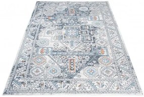 Moderní kusový koberec DAKOTA YE90D antracitový Rozměr: 58x99 cm