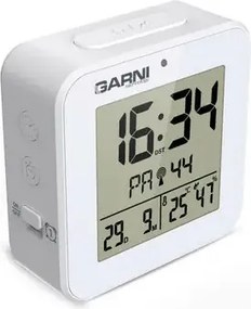 GARNI 138W - digitální budík s teploměrem a vlhkoměrem