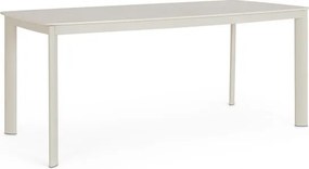 BIZZOTTO Zahradní jídelní stůl ALCORA 180x90 cm béžový 8051836785212