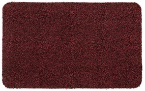 Červená vnitřní vstupní čistící pratelná rohož Majestic - 50 x 80 cm
