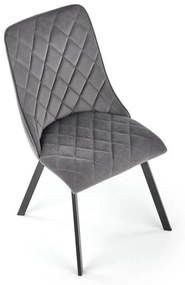 Halmar Jídelní židle K450 - šedá