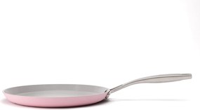 Elmich Nepřilnavá keramická palačinková pánev Zen Ø 26 cm - růžová