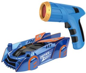 Antigravitační auto s laserem, modré, 15cm