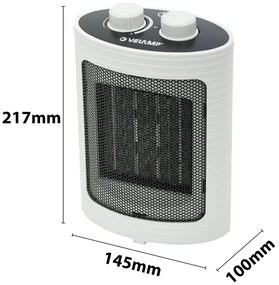 VELAMP PR152 Keramický ohřívač 1500W