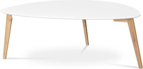 Konferenční stolek Autronic 120x45 cm bílý MDF mat AF-1184 WT