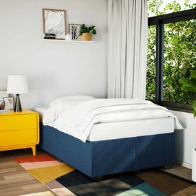 Rám postele bez matrace modrá 120x200 cm textil 3284470