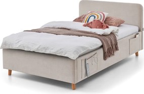 Béžová dětská postel s úložným prostorem s roštem 120x200 cm Cosy – Meise Möbel
